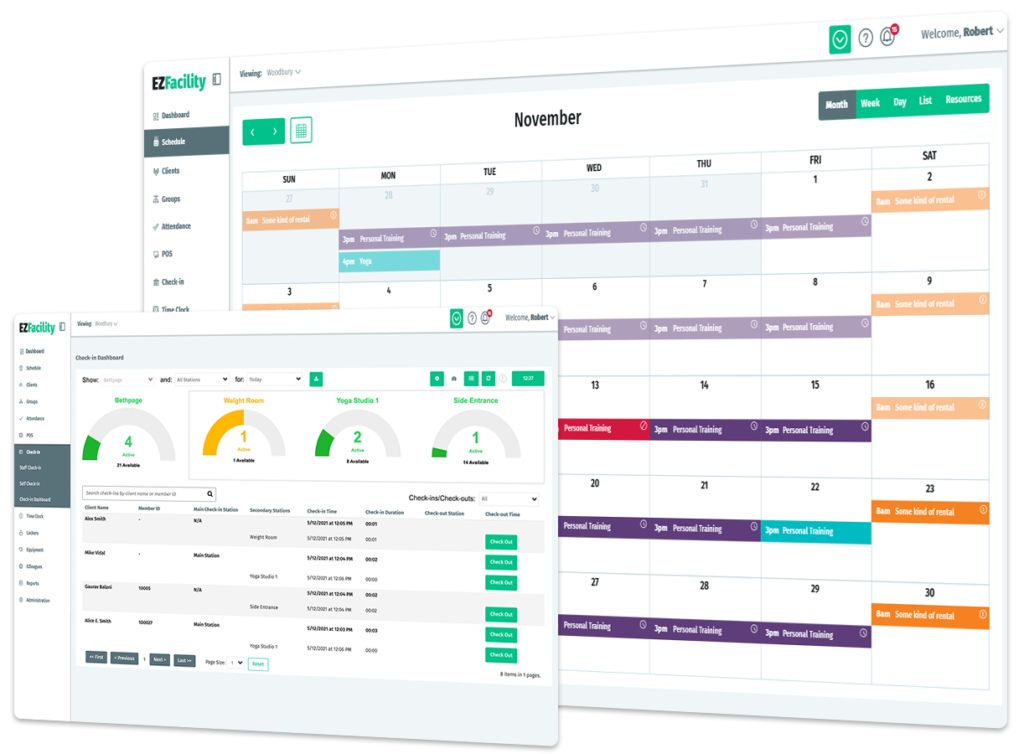 EZFacility - Scheduling, Management & Membership Software